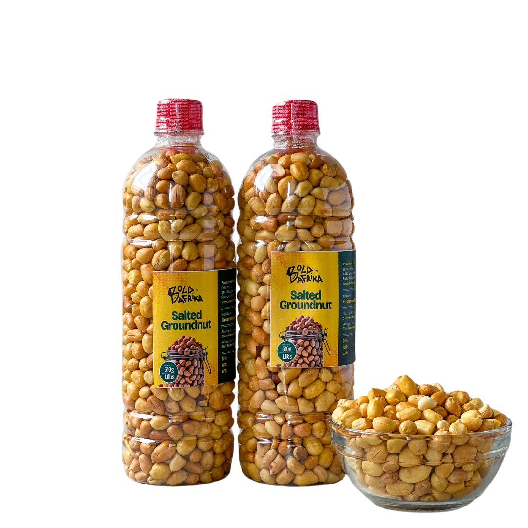 Bold Afrika Salted Groundnuts (Pack of 12) – Afrifresh Inc